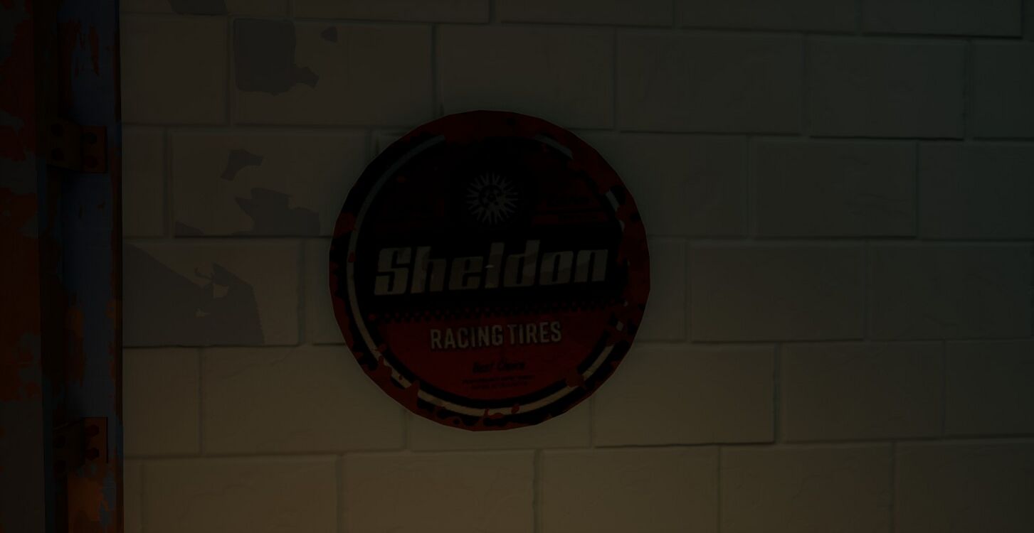 Sheldon Racing Tires Sign - Pacific Drive Wiki